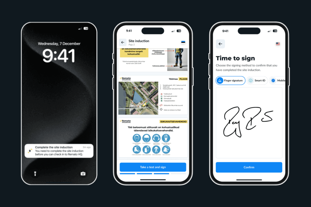Digital Site Induction – A Key to Safe Construction Sites Across Europe